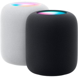 Apple Smart Speaker »HomePod (2. Gen)« Stereo (Bluetooth WLAN Siri Lautstärkeregelung Multiroom Touch - Bedienung ) Mitternacht iCloud...