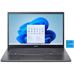 Acer Notebook »A515-57-51J2« 39, 62 cm / 15, 6 ′′ Intel Core i5 UHD Graphics 1.000 GB SSD Steel Gray