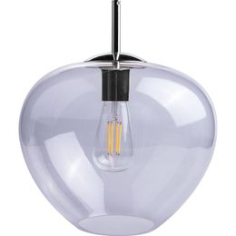Paco Home Pendelleuchte »Stela« E27 Deckenlampe LED Wohnzimmer Schlafzimmer Höhenverstellbar Glas E27 transparent