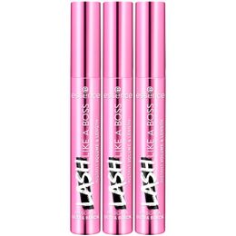 Essence Mascara »LASH LIKE A BOSS INSTANT VOLUME & LENGTH MASCARA ULTRA BLACK« mit ultraschwarzer Textur ultra black Ultraschwarze Mascara