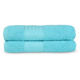 Good Morning Badetuch &raquo;Uni Towels&laquo; Baumwolle, Walkfrottee, Bord&uuml;re, 500 GSM, Einfarbig, ohne Aufh&auml;ngung bunt Frottee, Obermaterial: 100% Baumwolle