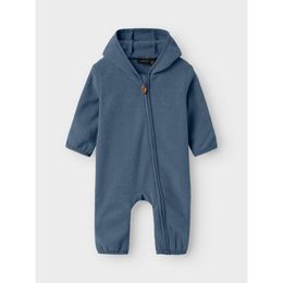 name it Fleeceoverall »NBNMEEKO FLEECE SUIT1« Vintage Indigo 74/80 74/80 Overall von name it für Mädchen und Jungen