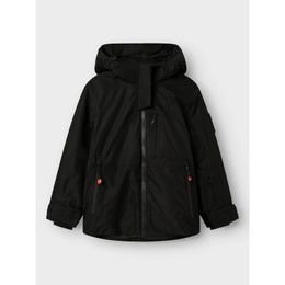 name it Skijacke »NKNSLOPE10 JACKET SKI EDITION FO NOOS« mit Kapuze Black 128 128 Jacke von name it für Mädchen und Jungen