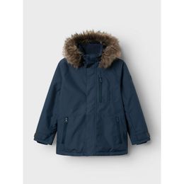 name it Skijacke »NKMSNOW10 SKI JACKET SOLID FO NOOS« mit Kapuze Dark Sapphire 158 158 Jacke von name it für Jungen