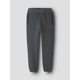 name it Jogginghose »NKMVIMO für Jungen mit Bündchen und Stretchkomfort« unifarben, casual, regular fit, Baumwollmischung, Rundhals Dark Grey...