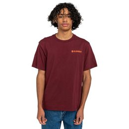 Element T-Shirt »Blazin« Tawny Port XL XL Stoff: Baumwoll-Jersey-Stoff [160 g/m2]