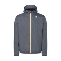 K-way Arbeitsjacke »Funktionsjacke LE VRAI 4.0 CLAUDE WARM« Grey Shadow DK S S Wasserdichtes, winddichtes, atmungsaktives Ripstop-Nylongewebe
