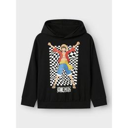 name it Kapuzensweatshirt »NKMJUCK ONEPIECE SWEAT WH BRU NOOS VDE« Set Black 146/152 146/152 Sweater von name it für Jungen