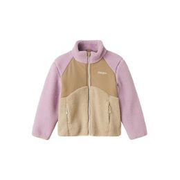 name it Fleece Jacket girl Beige, Purple size 140