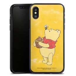 DeinDesign iPhone X Handy Silikon H&uuml;lle Case schwarz Handyh&uuml;lle Disney Winnie The Pooh Official Licensed Product