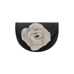 NAEMI Clutch Damen Größe One Size schwarz / silber