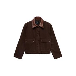 Mango Between-Season Jacket 'AMELIA' female Brown size M