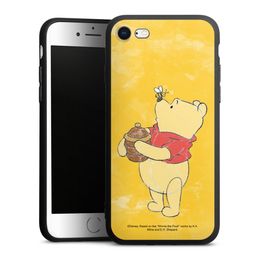 DeinDesign iPhone SE (2022) Handy Premium Silikon H&uuml;lle Handyh&uuml;lle schwarz Case Disney Winnie The Pooh Official Licensed Product Silikon Premium Case