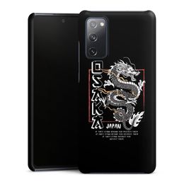 DeinDesign Galaxy S20 FE 5G Handy Premium Case Smartphone Handyh&uuml;lle Schutzh&uuml;lle matt Japan Dragon Ocean Premium Case