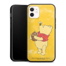 DeinDesign iPhone 12 mini Handy Premium Silikon H&uuml;lle Handyh&uuml;lle schwarz Case Disney Winnie The Pooh Official Licensed Product Silikon Premium Case