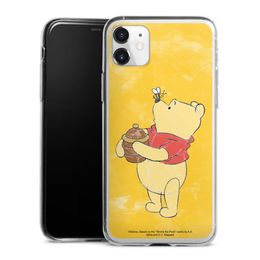DeinDesign iPhone 11 Handy Slim Case Silikon Handyh&uuml;lle transparent H&uuml;lle extra d&uuml;nn Official Licensed Product Winnie The Pooh Disney Silikon Slim Case