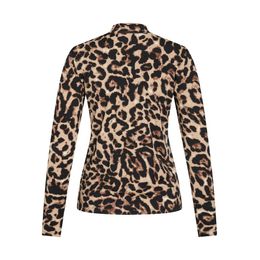 Vila Shirt 'VILEOA' Damen Gr&ouml;&szlig;e XS beige / braun / schwarz