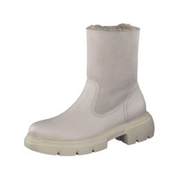 Paul Green Damen Stiefelette "Paul Green Stiefelette Leder/Textil", Gr. 42hellbeige, Leder, Textil, Schuhe