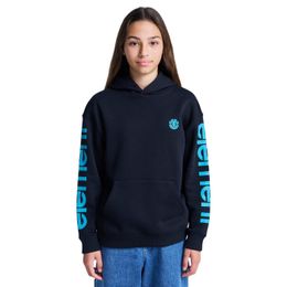 Kapuzensweatshirt Element "4 Elements", Kinder, Gr. 12(148-156cm), schwarz (flint schwarz), 55% Baumwolle, 25% Baumwolle, 20% Polyester, Sweatshirts