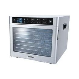 Steba Elektronischer D&ouml;rrautomat ED 80 Steel Deluxe edelstahl, 500 Watt, D&ouml;rrfl&auml;che 30cm x 28cm pro Ebene