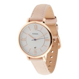 Fossil Uhr 'ES3988' Damen Größe One Size blau / rosegold / rosa / weiß