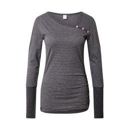 Iriedaily Shirt Damen Gr&ouml;&szlig;e M dunkelgrau / wei&szlig;