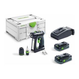 FESTOOL Akku-Bohrschrauber C 18 HPC 4,0 I-Plus (576435)