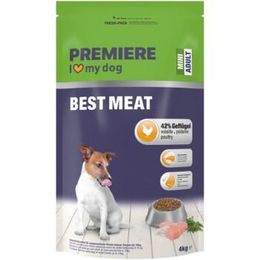 Premiere Trockenfutter Hund Best Meat Adult Mini Gefl&uuml;gel 4 kg