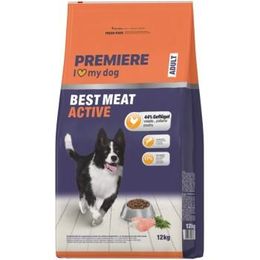 Premiere Trockenfutter Hund Best Meat Adult Active 12kg
