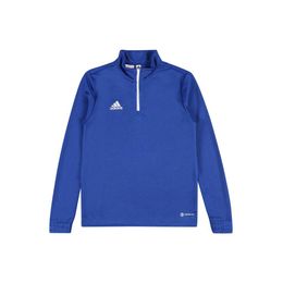 adidas Performance Sportsweatshirt 'Entrada 22' Jungen Größe 152 blau / weiß