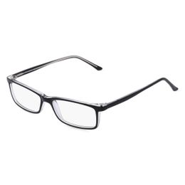 Fielmann MC 599 CL Brille Unisex | Fassung: Vollrand, Quadratisch, Schwarz Kristall