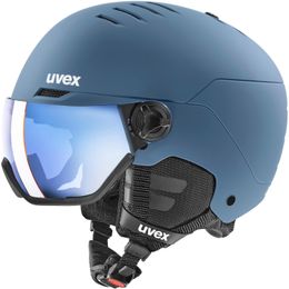 Uvex Wanted Visor Helm - blau - Gr. 54-58
