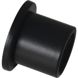 Wandbefestigung Gardinia "Nischenträger für Gardinenstangen" Gr. 1, schwarz (schwarz, matt), L:4cm, Gardinenstangenhalterungen, Serie Einzelprogramm Chicago Ø 20 mm