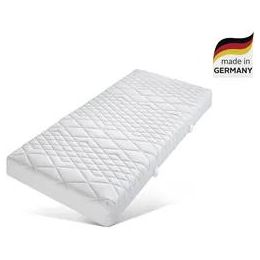 Taschenfederkernmatratze Malie "Krone Matratze 90x200 cm, 140x200 cm & weitere Größen" Gr. 4, weiß, B:90cm H:21cm L:200cm, Bezug: 100% Polyester, Matratzen, Matratzen-Set Matratze Rollmatratze Taschenfederkernmatratze, mit 448 Tonnentaschenfedern
