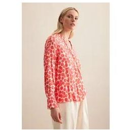 Klassische Bluse Seidensticker "Schwarze Rose", Damen, Gr. S(36), rosa (rosa, pink), 100% Viskose, gepunktet, regular fit, ohne Ausschnitt, Blusen, Tunika Punkte