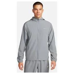 Trainingsjacke Nike "M NK DF FORM HD JKT", Herren, Gr. M, smoke grau, reflective silv, Obermaterial: 100% Polyester, normal, Jacken