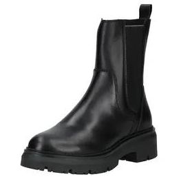 Stiefelette Marco Tozzi "Marco Tozzi Stiefelette Nappaleder", Damen, Gr. 41, schwarz, Nappaleder, Schuhe