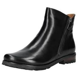 Stiefelette Everybody "Everybody Stiefelette Leder", Damen, Gr. 43, schwarz, Leder, Schuhe