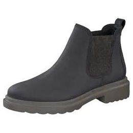 Stiefelette Paul Green "Paul Green Stiefelette Nubukleder/Textil", Damen, Gr. 39, iron, Nubukleder, Textil, Schuhe