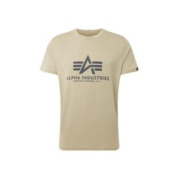 Alpha Industries T-Shirt Herren Größe S dunkelgrau / oliv