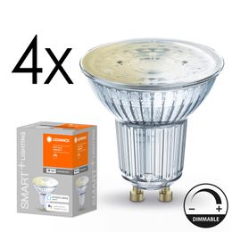 hofstein LED GU10 4er Set 5Watt 2700 Kelvin 350 Lumen