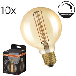 Osram LED E27 10er Set 5,8 Watt 2200 Kelvin 470 Lumen