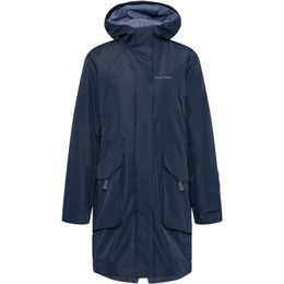 KARI TRAA Parka Damen - blau - Gr. S - Polyester