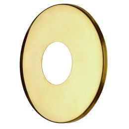 CORNAT Hahnrosette Messing poliert &Oslash; 66 x 5 mm x 3/4"