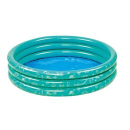 Happy People Planschbecken '3-Ring Eco' türkis/blau Ø 100 x 23 cm