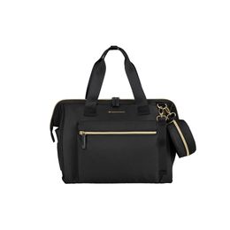 Kikkaboo Wickeltasche Maxi mit Wickelunterlage, kleine Tasche, Rei&szlig;verschluss black