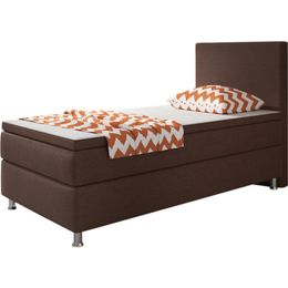 Inter Trading Boxspringbett Berlin 90x200 braun