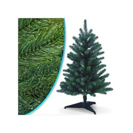 NYVI Weihnachtsbaum NYVI-Xmas Premium - K&uuml;nstlicher Voll-PE Tannenbaum aus 100% Spritzguss Gr&ouml;&szlig;e:85 cm