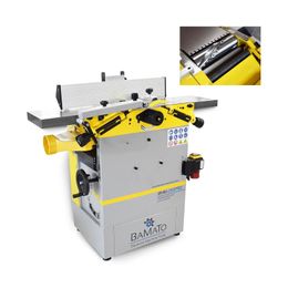BAMATO Abricht- und Dickenhobelmaschine mit Spiralmesserwelle BHM-250PRO (230V)