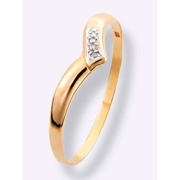 WITT Damen Ring, Gelbgold 375, Größe 18